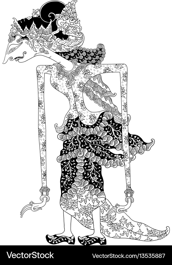 Dewi kaniraras Royalty Free Vector Image - VectorStock