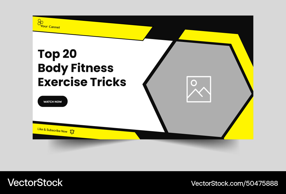 Daily exercise advice and techniques workout plan Vector Image