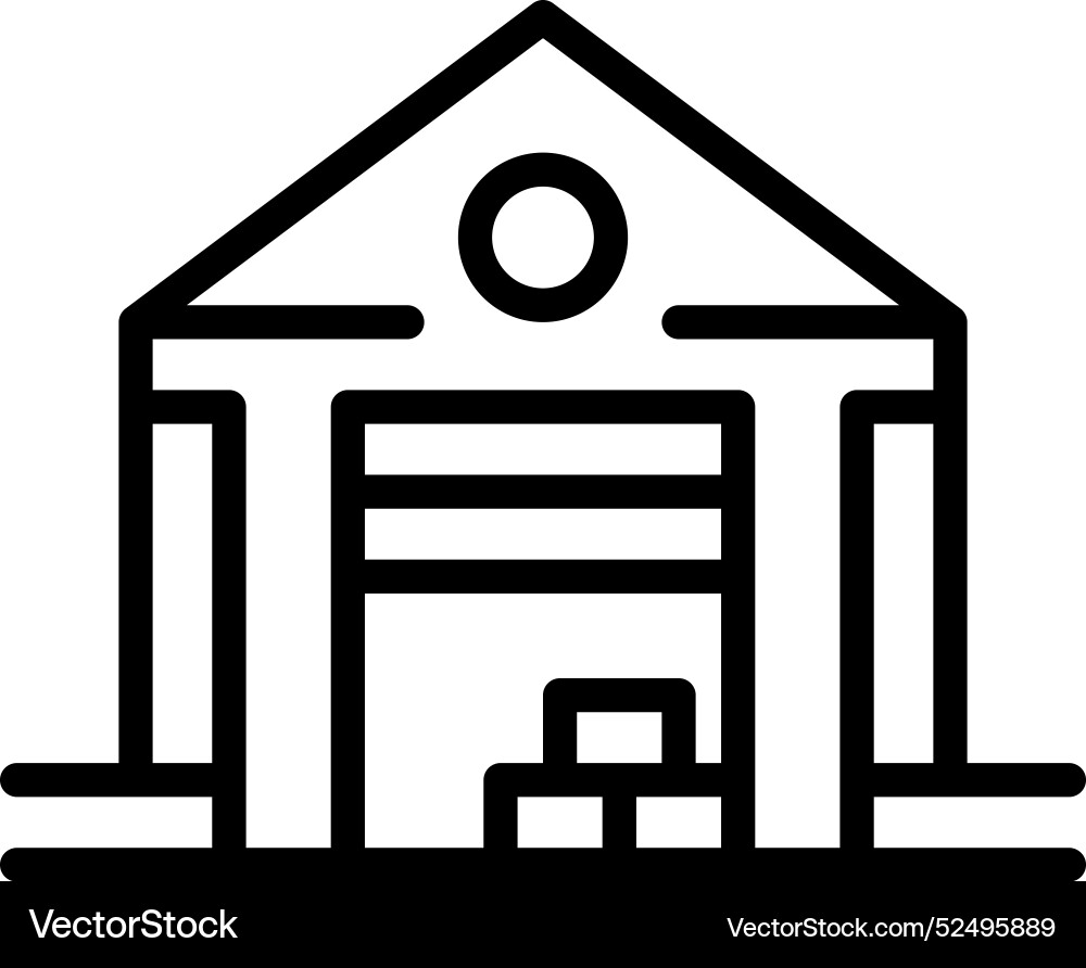 Warehouse Royalty Free Vector Image - VectorStock