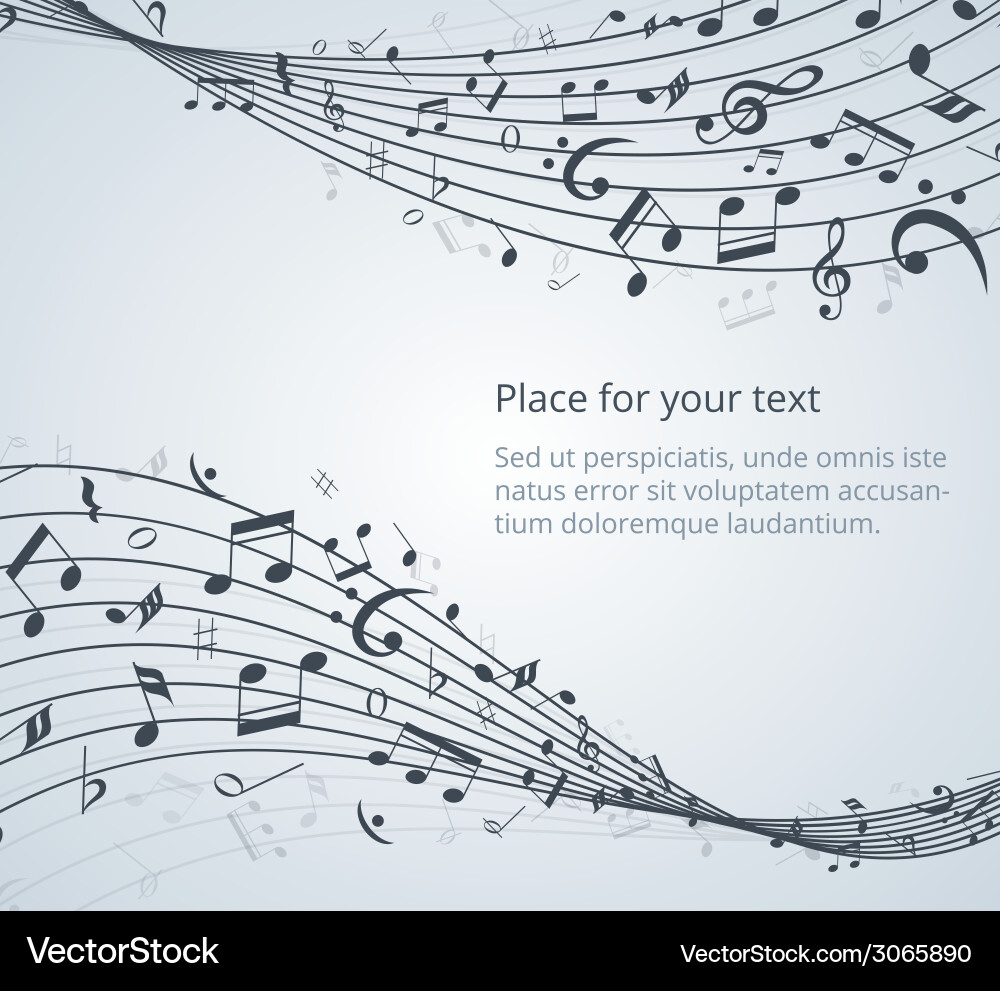 Musical notes Royalty Free Vector Image - VectorStock