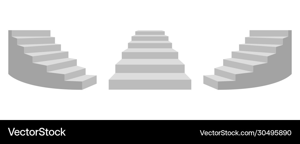 Stairs Royalty Free Vector Image - VectorStock