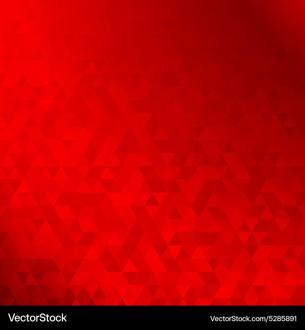 Red Triangle Background Royalty Free Vector Image