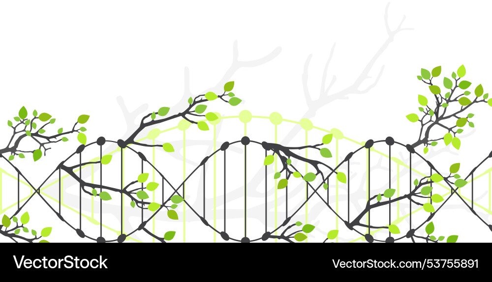 Scientific medical background with abstract image Vector Image