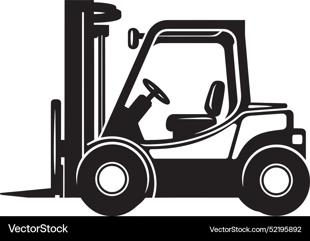 Electric forklift charging stations forklifts Vector Image
