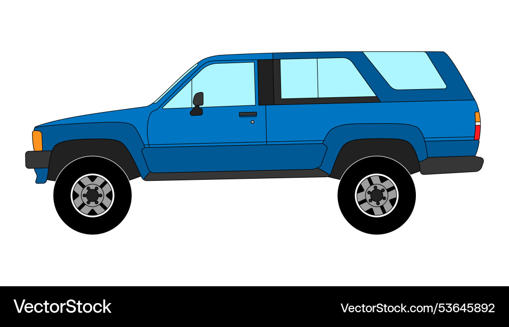 Toyota 4runner Royalty Free Vector Image - VectorStock