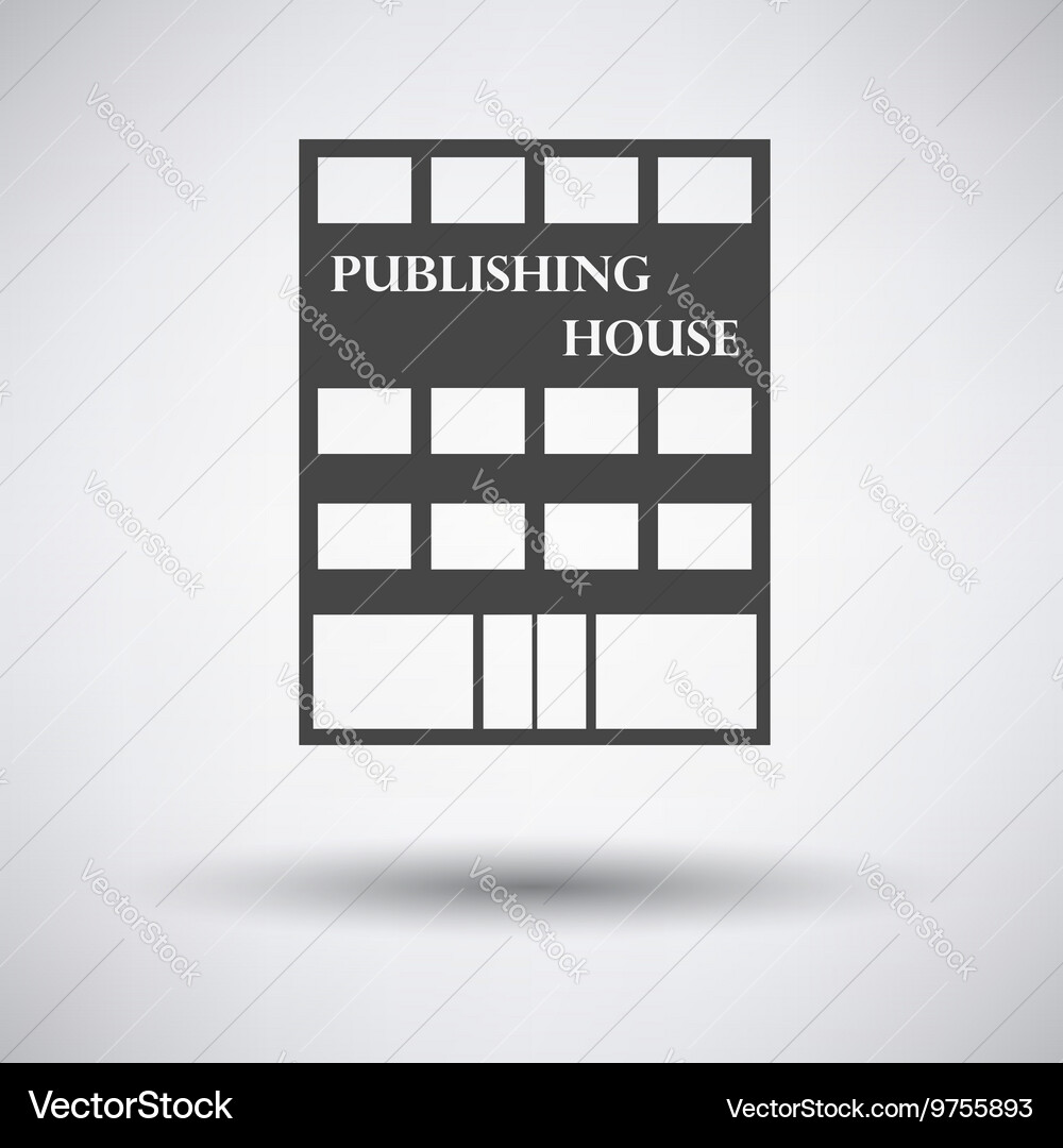 Publishing house icon Royalty Free Vector Image