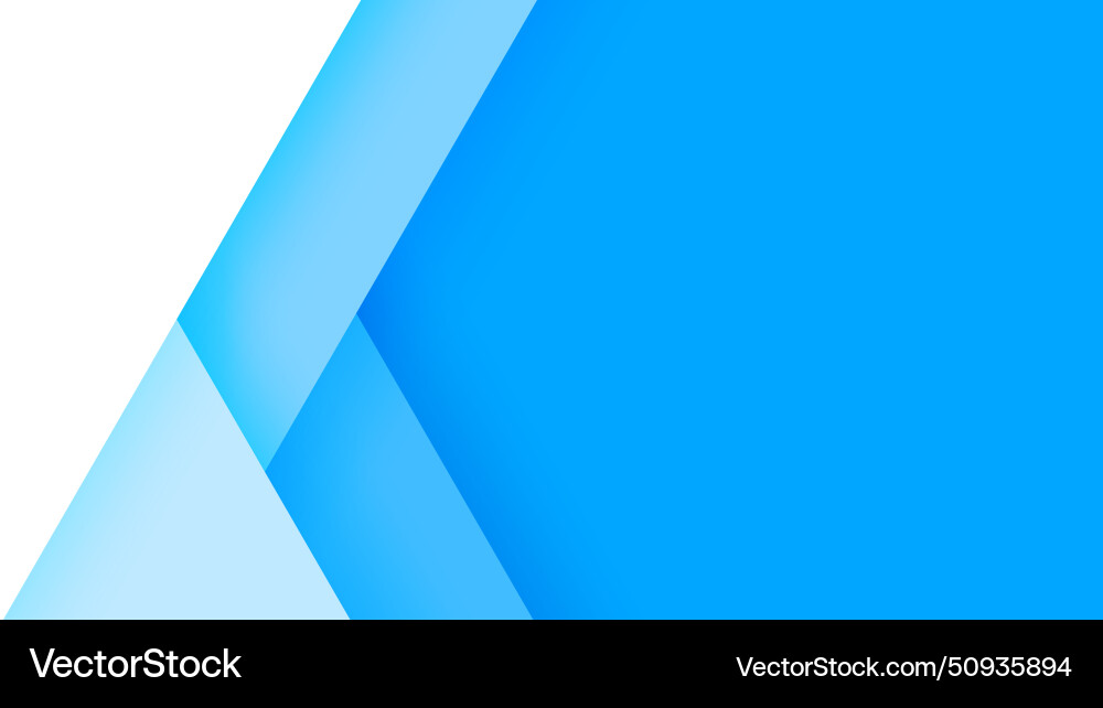 Abstract gradient blue background Royalty Free Vector Image