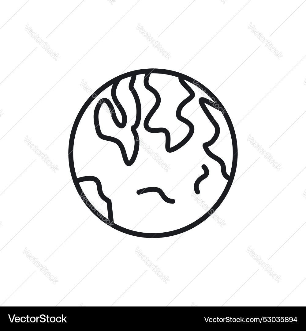 World icon set earth geography symbol globe Vector Image