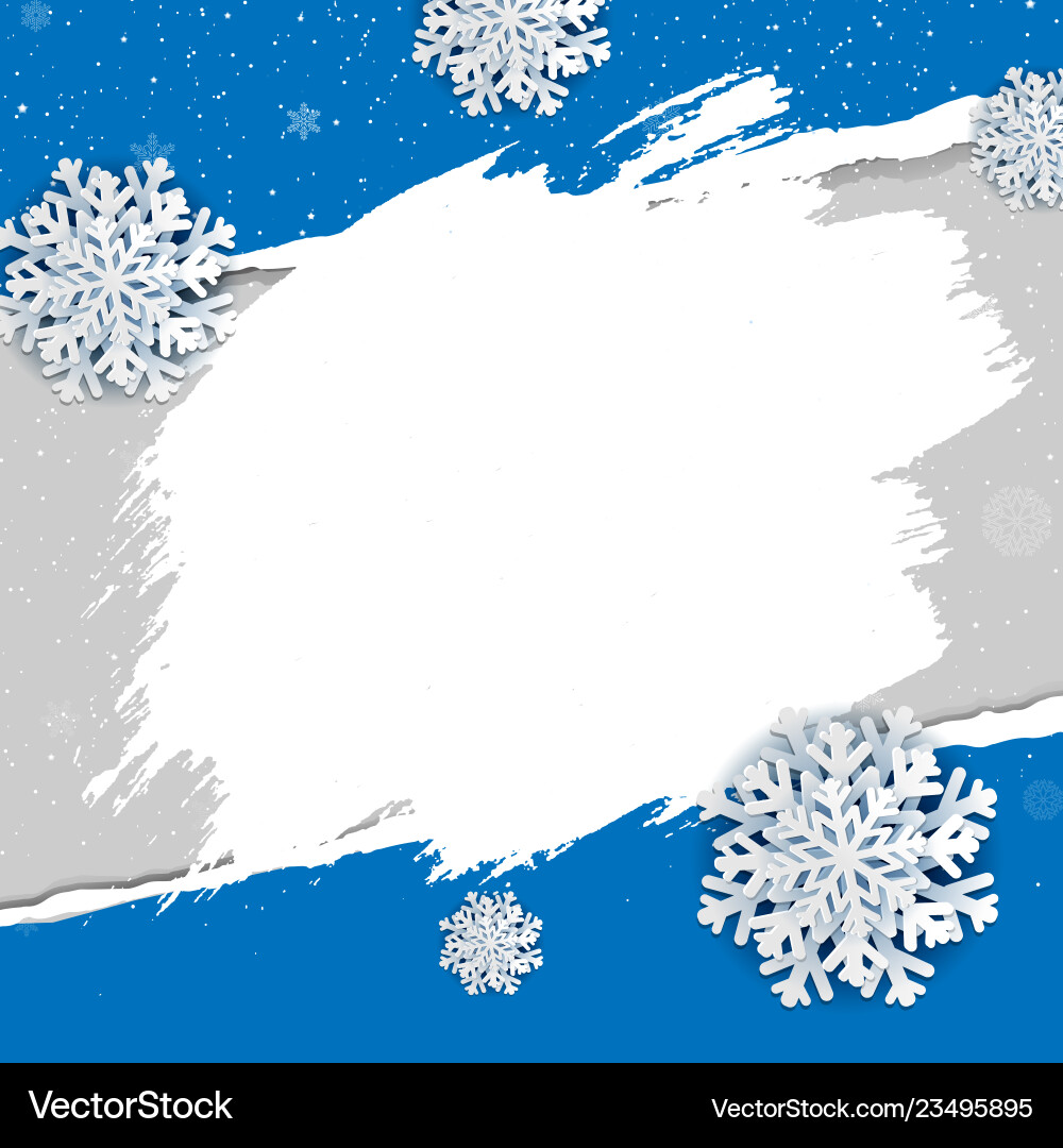 Banner with ripped poster Royalty Free Vector Image