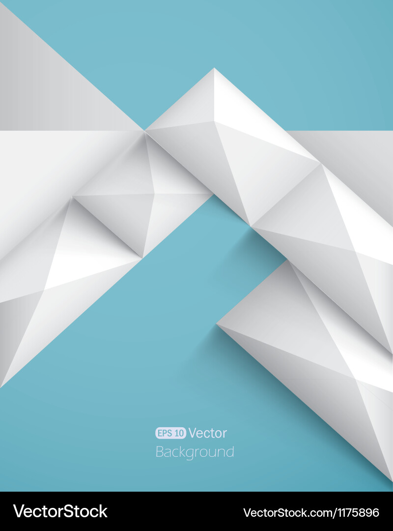 Geometric Pyramid Background Royalty Free Vector Image