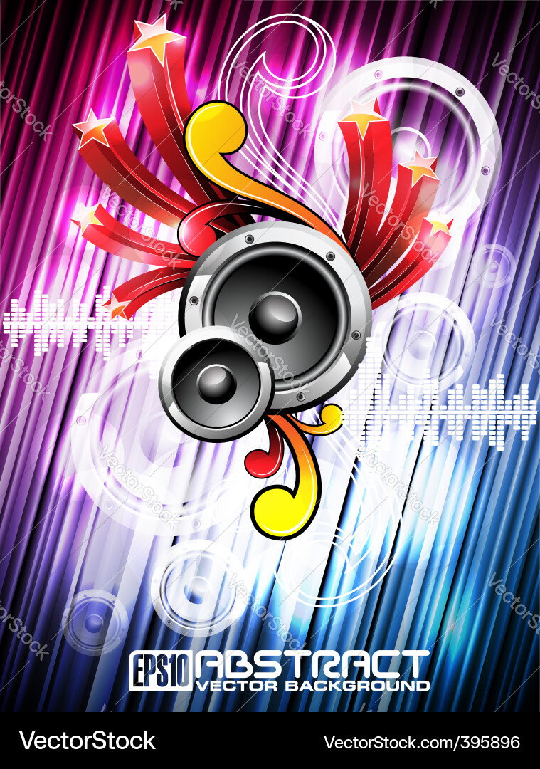 Music background Royalty Free Vector Image - VectorStock