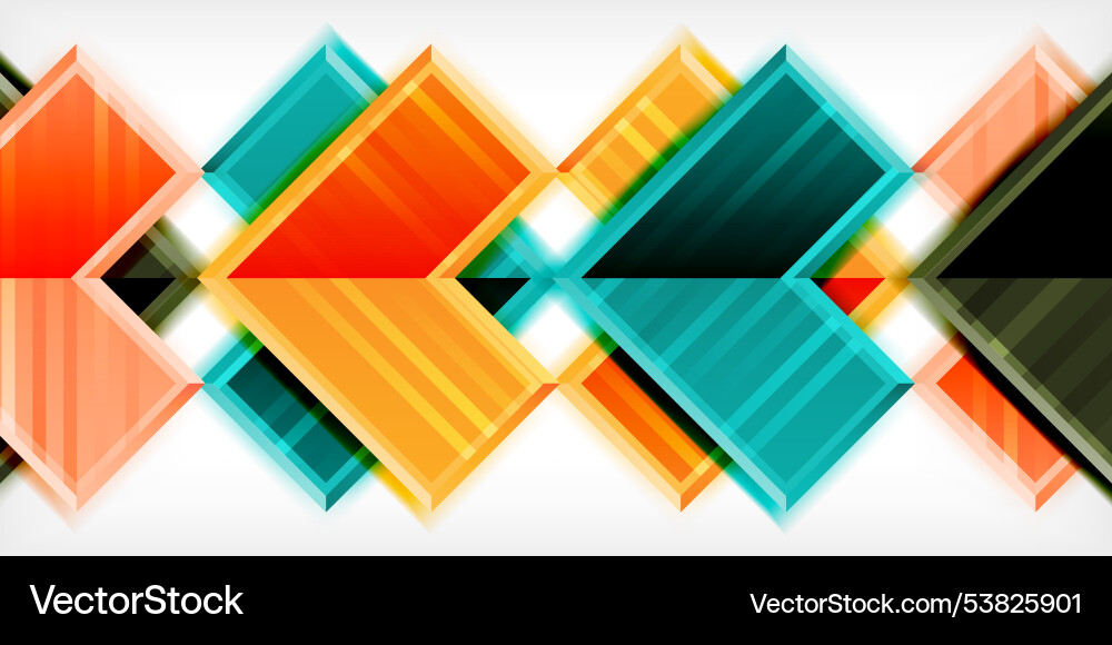 Arrow geometric abstract background Royalty Free Vector