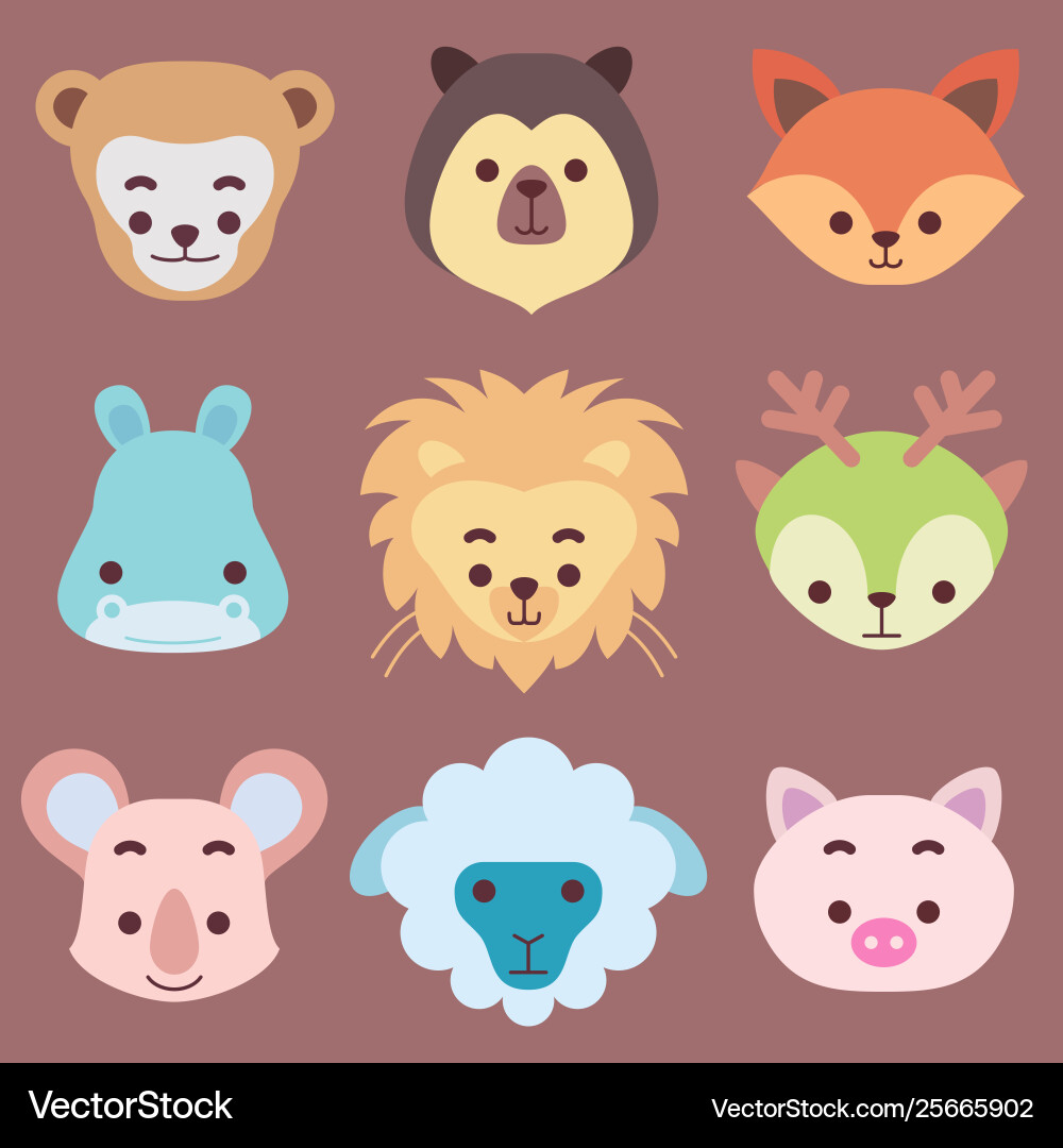 Animals Royalty Free Vector Image - VectorStock