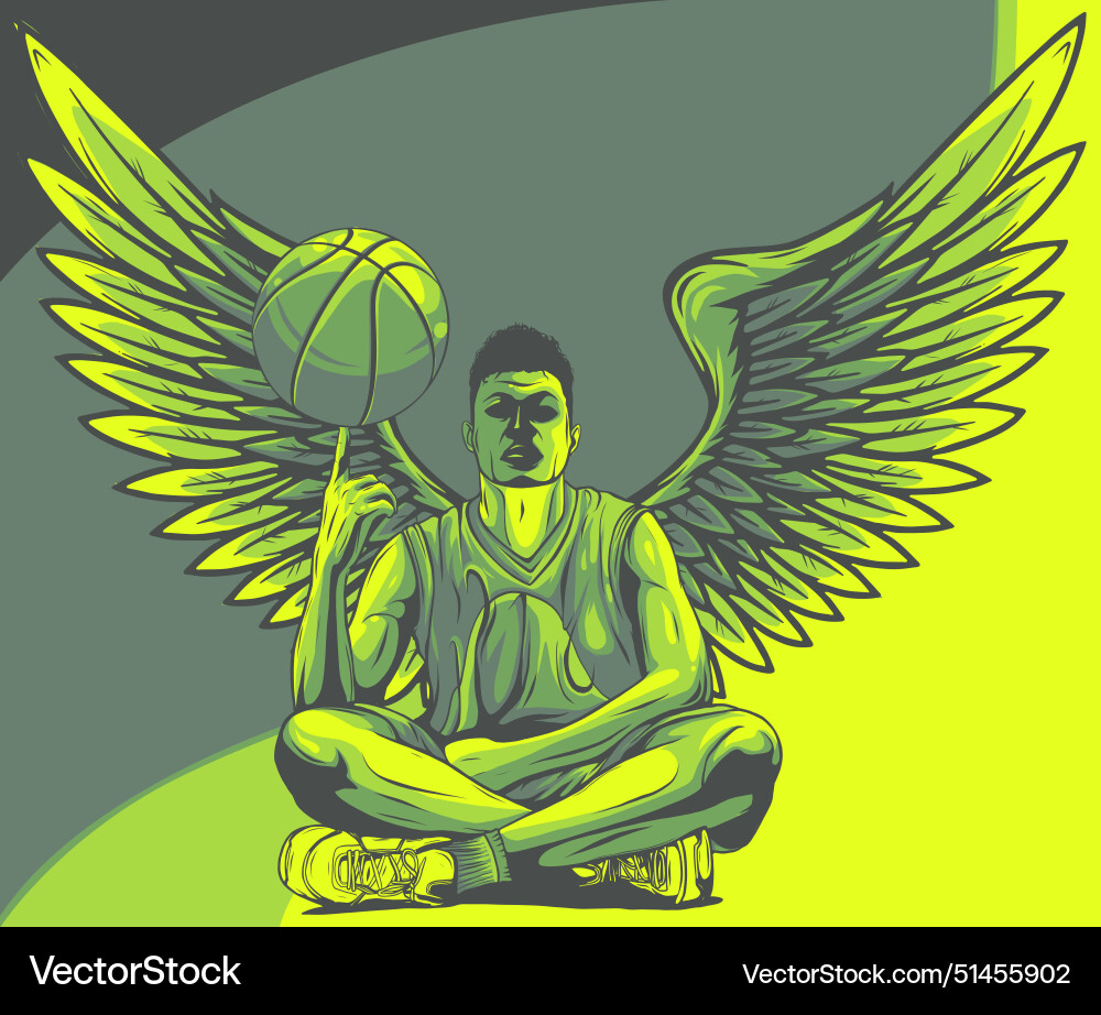 Basketball player Royalty Free Vector Image - VectorStock