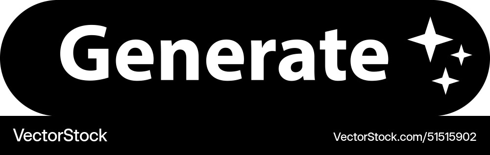 Generate ai button llm artificial intelligence Vector Image Generate ai button llm artificial intelligence Vector Image