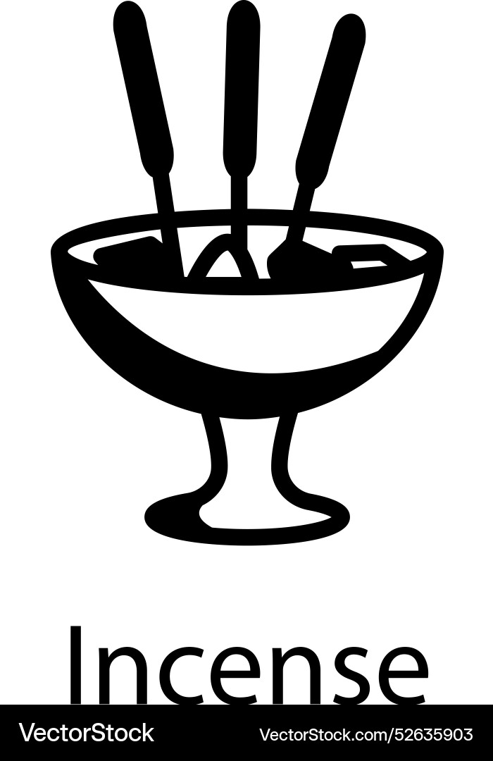 Incense Royalty Free Vector Image - VectorStock