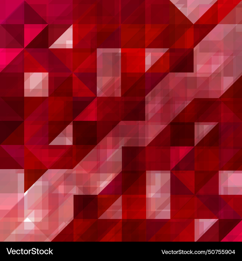 Abstract geometric background with triangles Vector Image