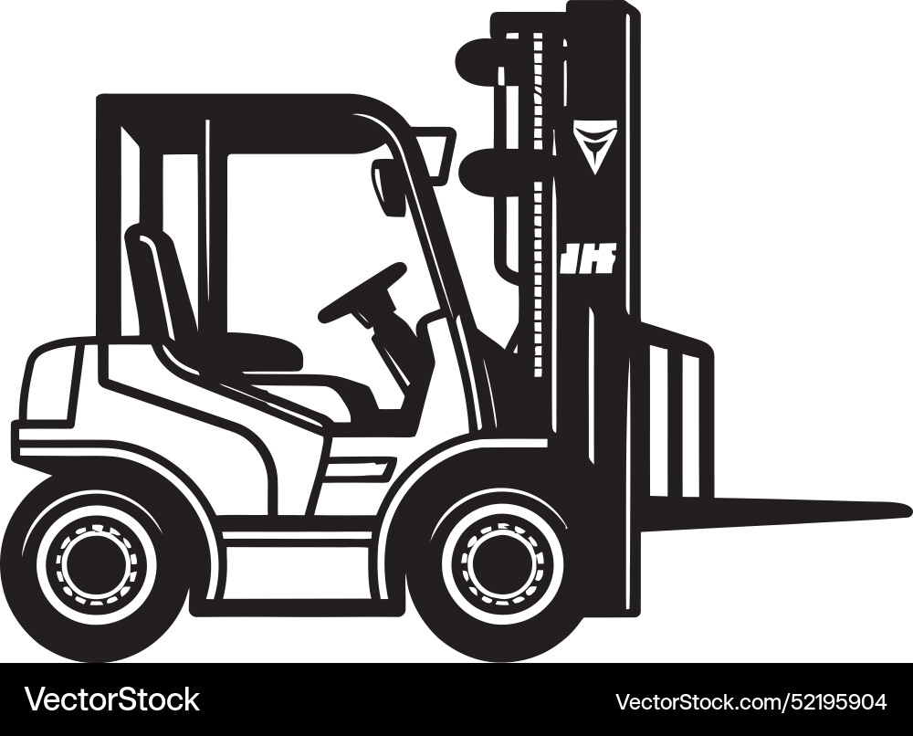Forklift maintenance daily weekly and monthly Vector Image