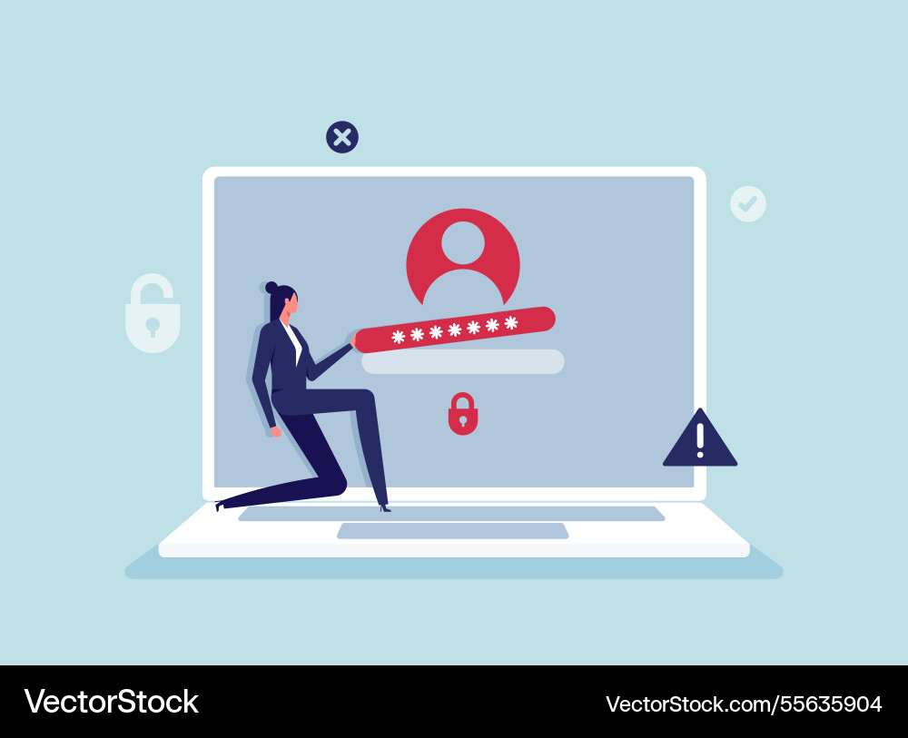 Registration or sign up user interface Royalty Free Vector