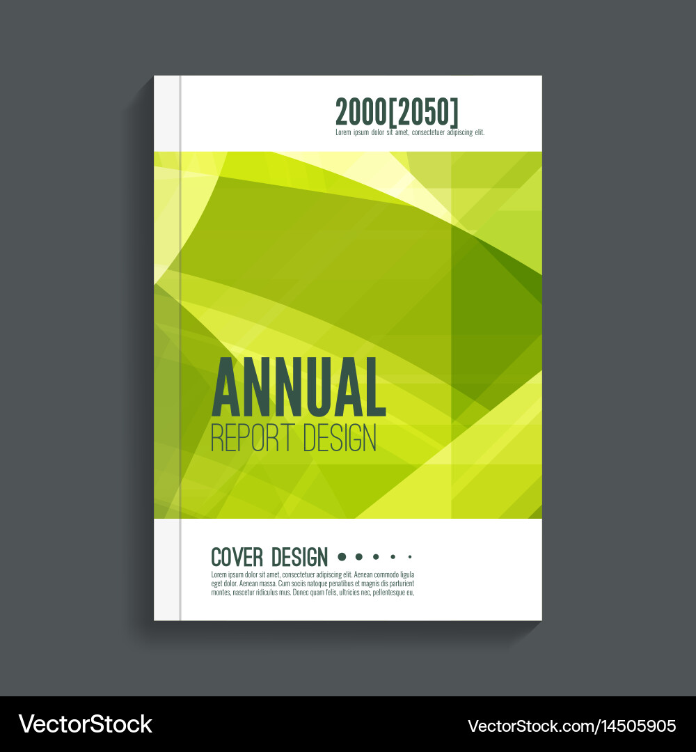 Cover for journal magazine Royalty Free Vector Image