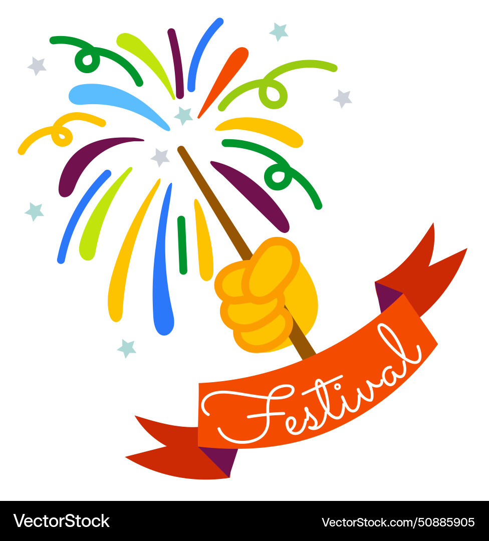 Festival banner Royalty Free Vector Image - VectorStock