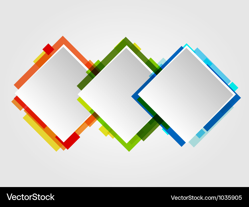Romb design frames Royalty Free Vector Image - VectorStock