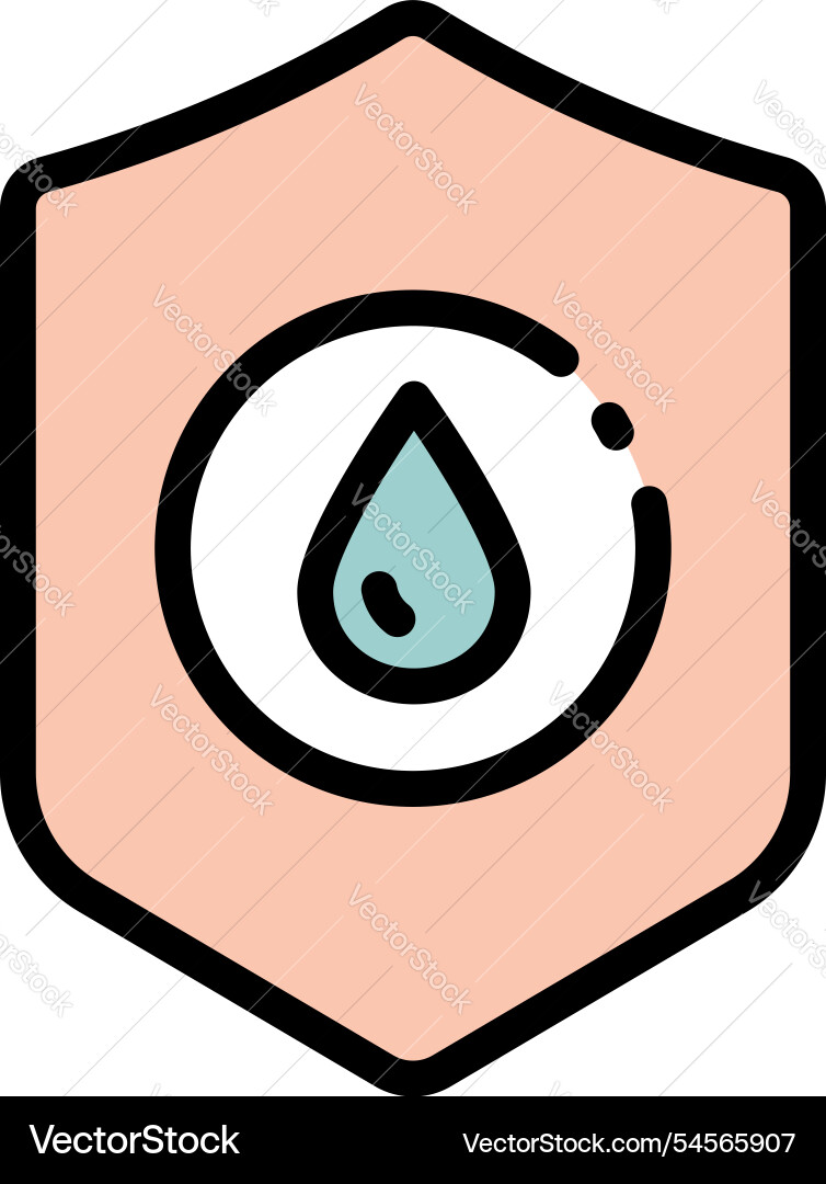 Filtration and purification water icon osmosis Vector Image