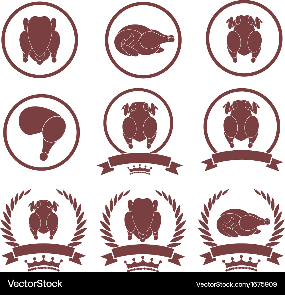 Chicken Royalty Free Vector Image - VectorStock