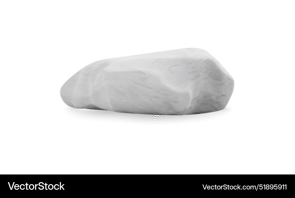 3d stone podium granite stand for product Vector Image