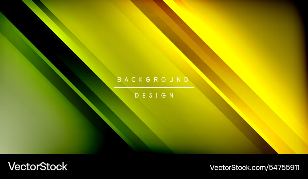 Dynamic shadow lines geometric shapes Royalty Free Vector