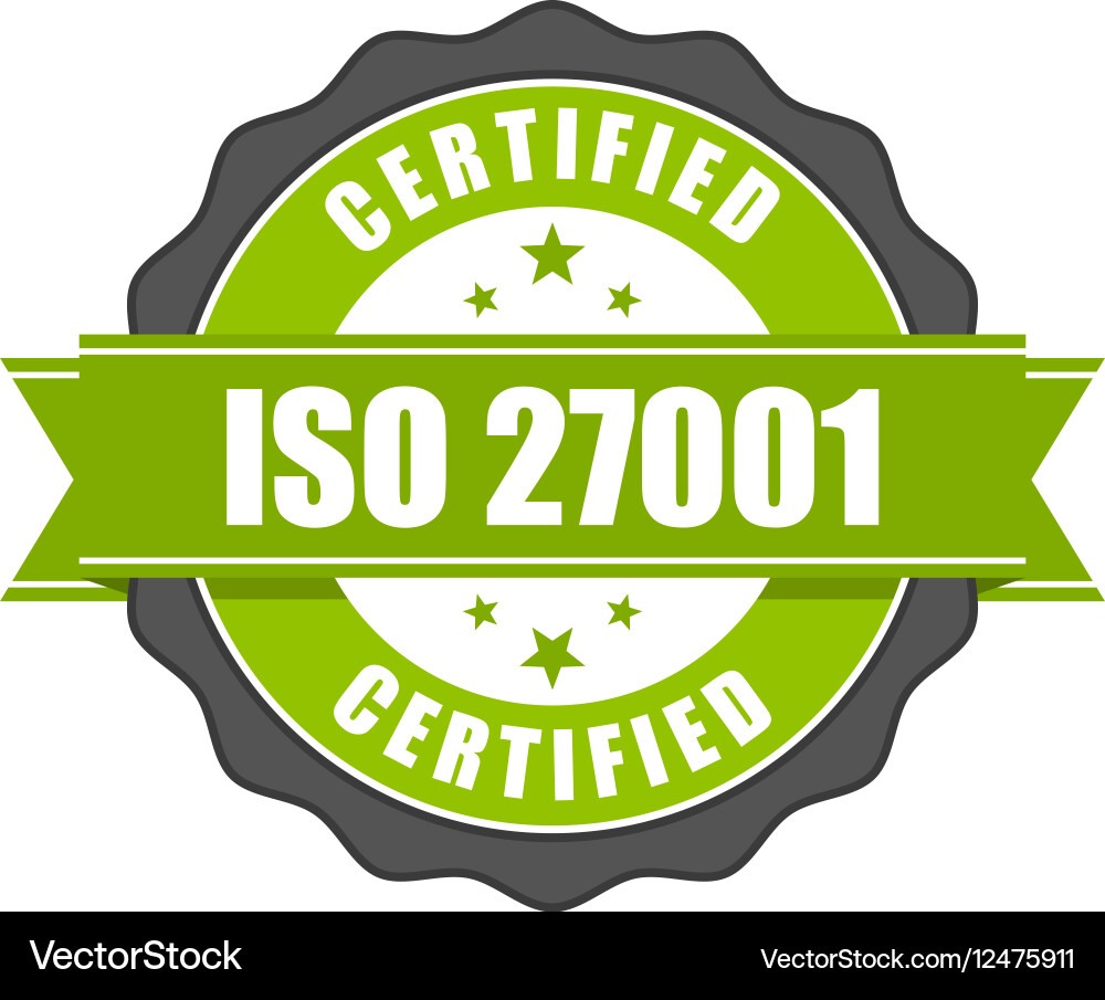Iso 27001 Standardzertifikat Badge - Informationen