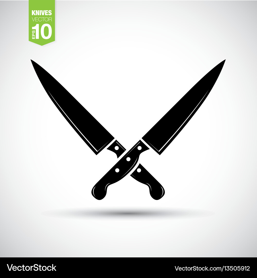 Abstract knife Royalty Free Vector Image - VectorStock