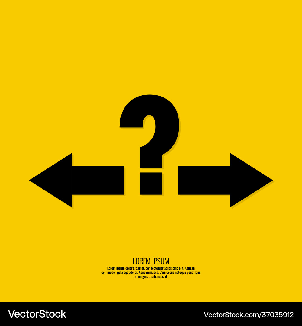 Background with question Royalty Free Vector Image