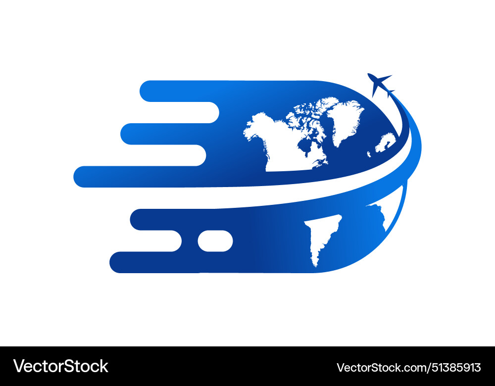 Cargo logo design Royalty Free Vector Image - VectorStock