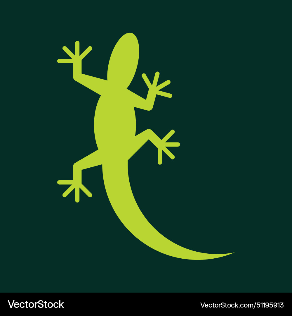 Lizard logo Royalty Free Vector Image - VectorStock