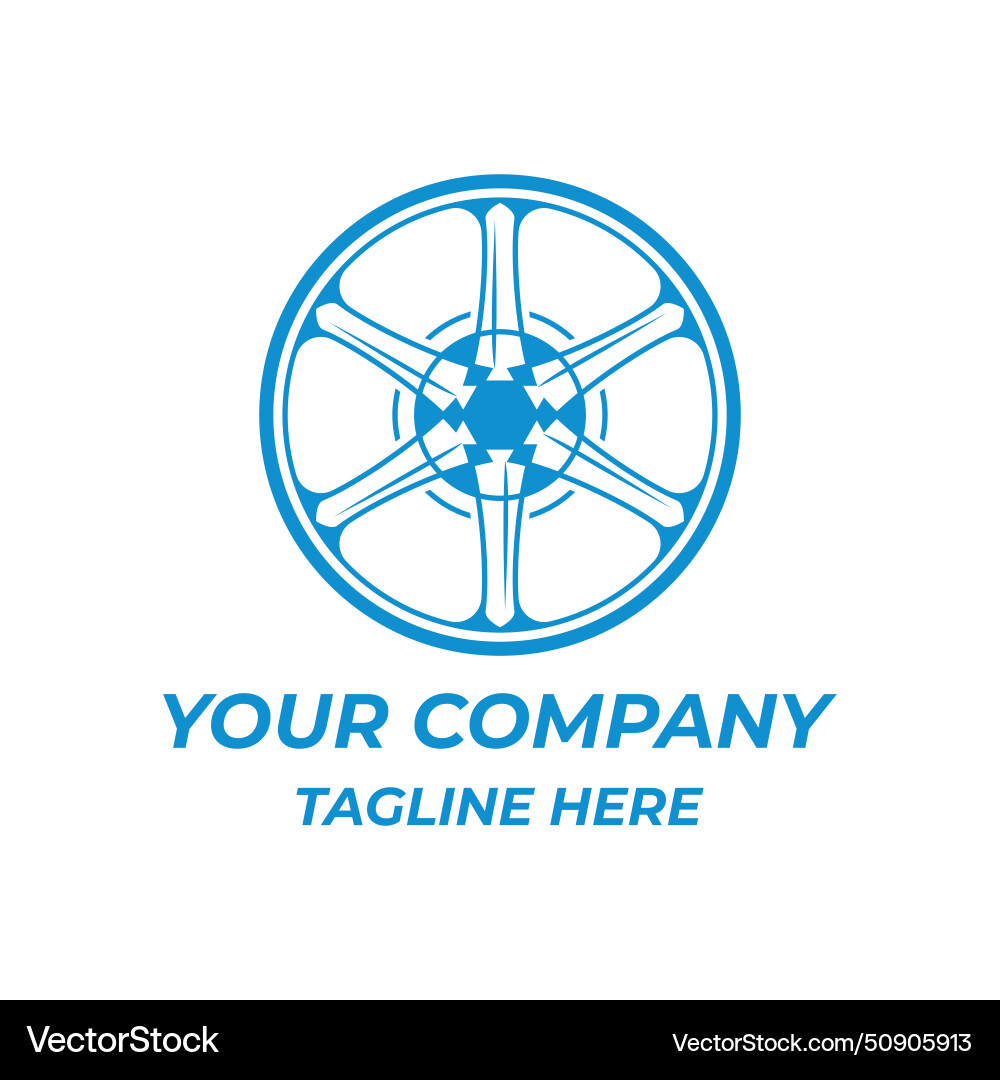 Rim logo Royalty Free Vector Image - VectorStock