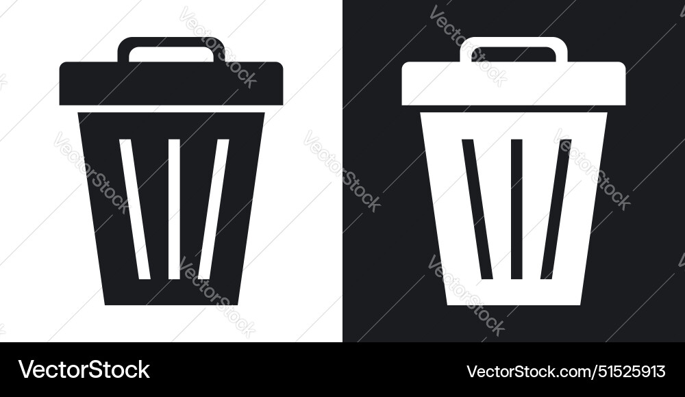 Trash icon Royalty Free Vector Image - VectorStock
