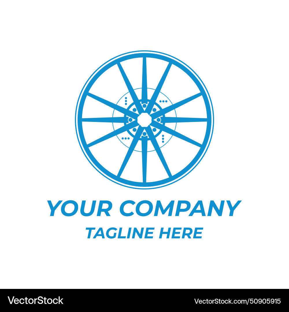 Rim logo Royalty Free Vector Image - VectorStock