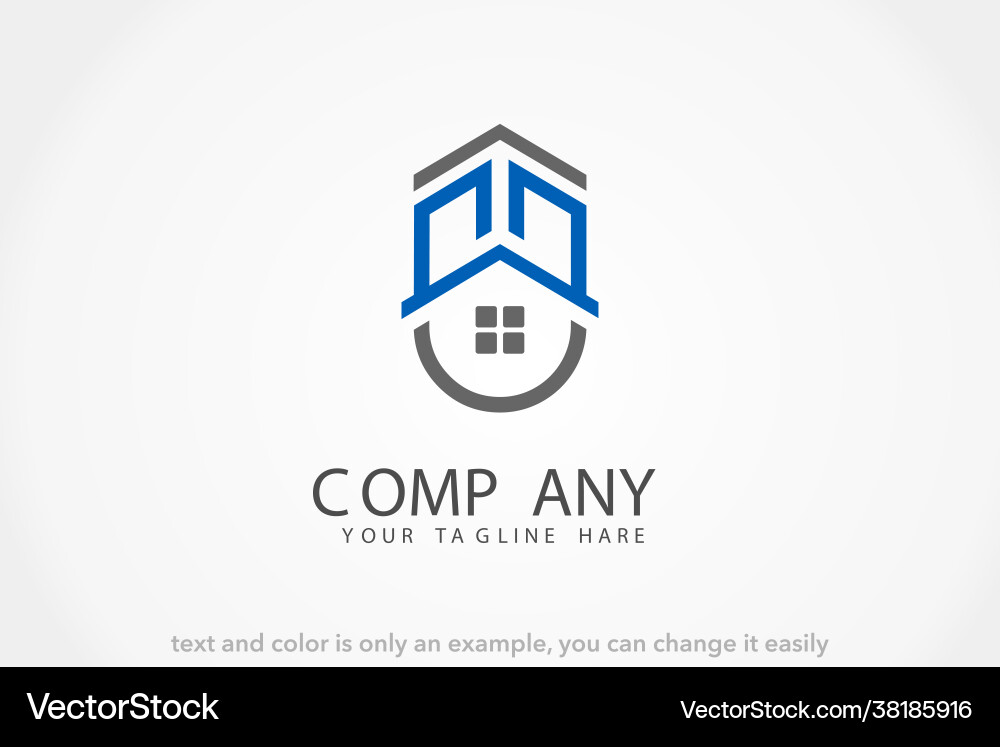 Up house logo Royalty Free Vector Image - VectorStock