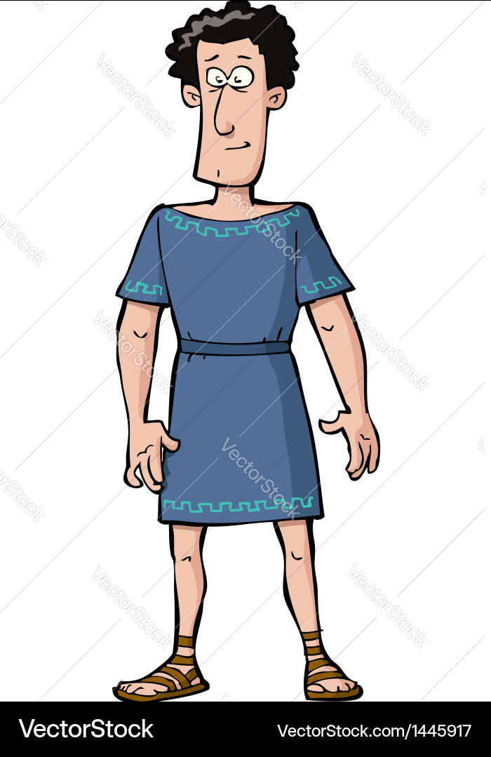 Roman citizen Royalty Free Vector Image - VectorStock