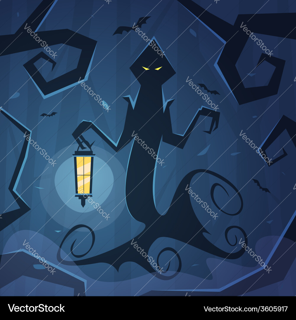 Wraith Lizenzfreies Vektorbild - VectorStock