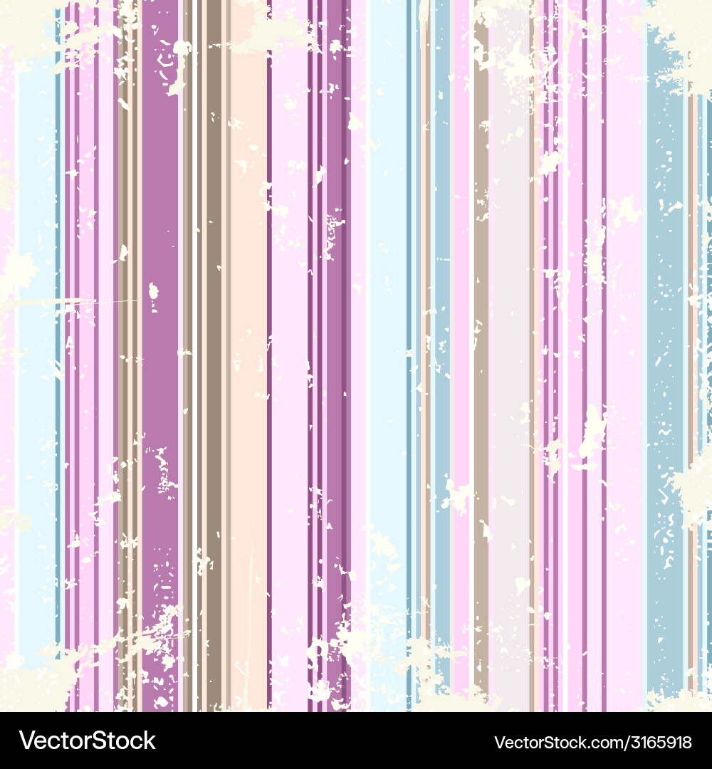 Striped Wallpaper Grunge Texture Royalty Free Vector Image