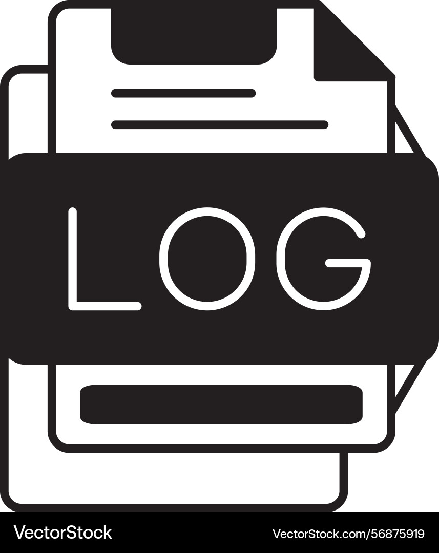 Log icon Royalty Free Vector Image - VectorStock