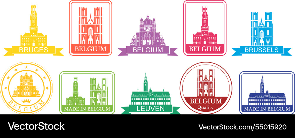 Belgium Royalty Free Vector Image - VectorStock