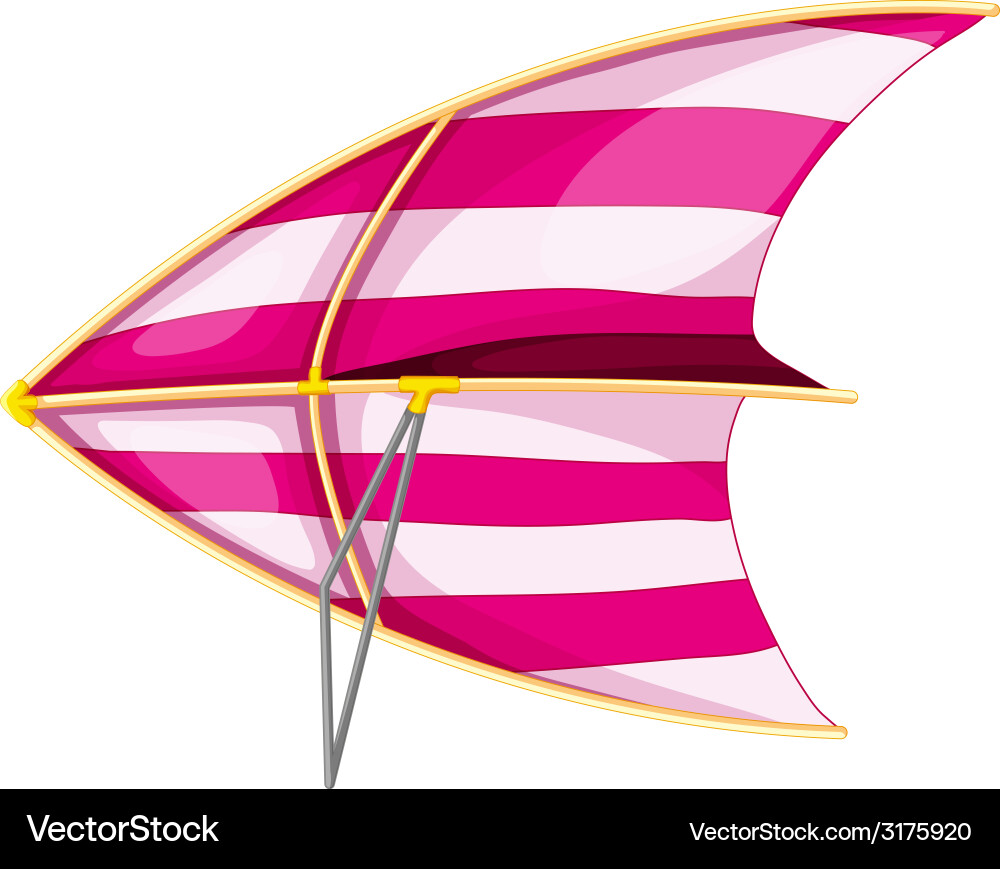 Hang glider Royalty Free Vector Image - VectorStock