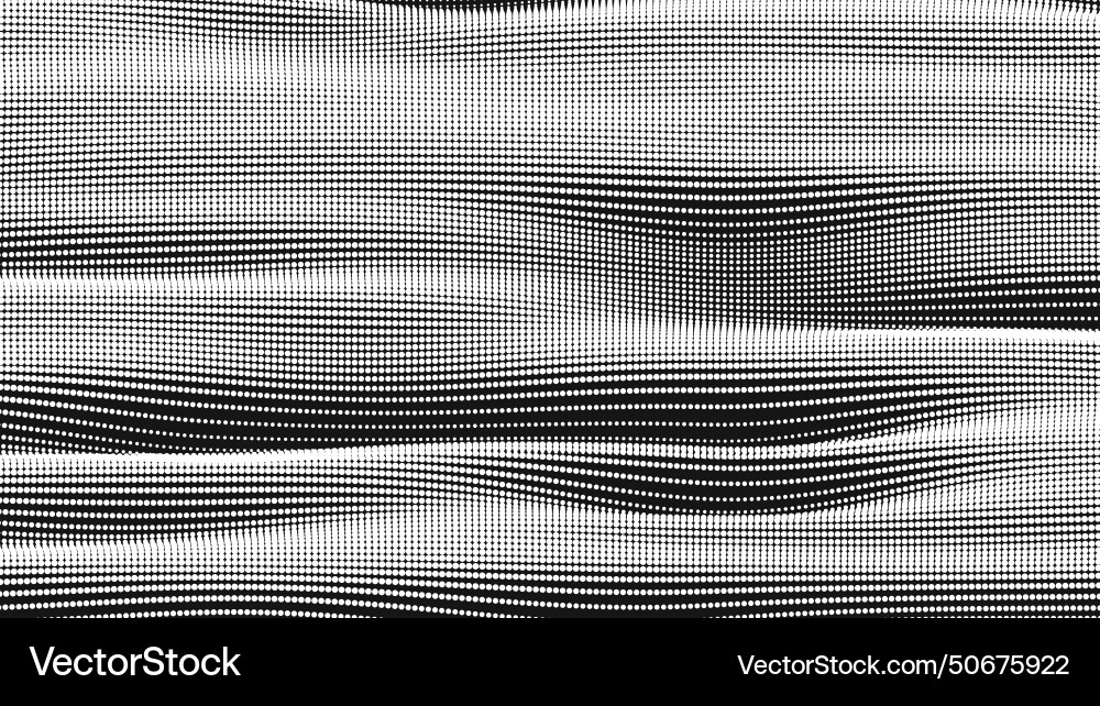 Point wave smooth texture abstract dot background Vector Image