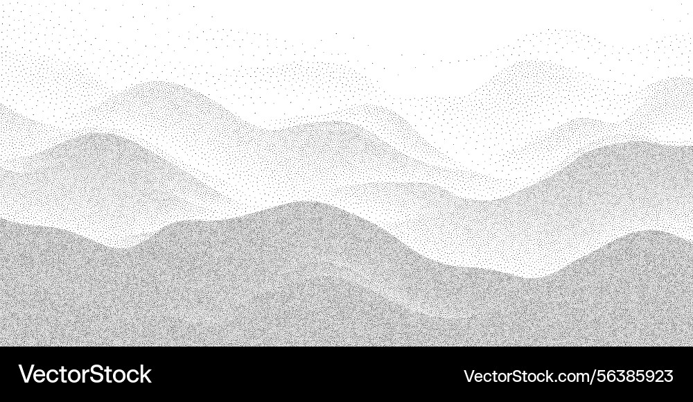 Monochrome background with gritty pattern Vector Image