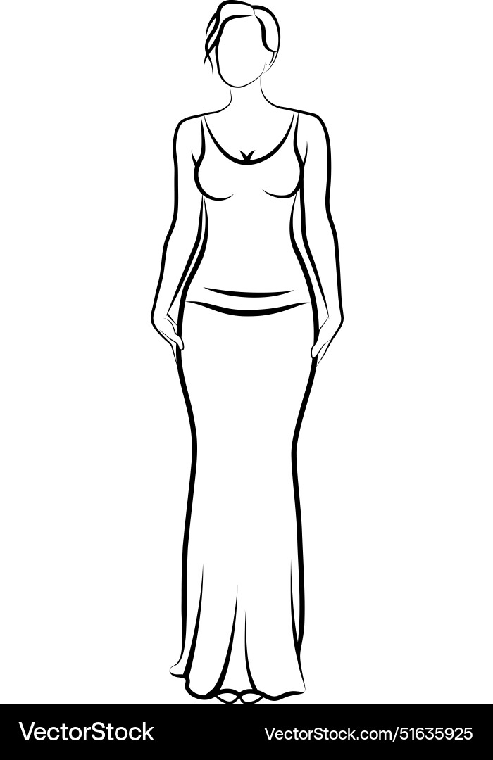 Woman Royalty Free Vector Image - VectorStock