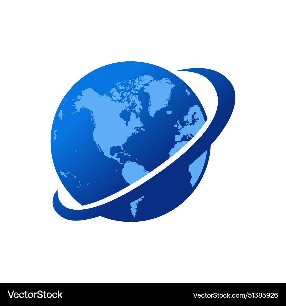 World globe design Royalty Free Vector Image - VectorStock