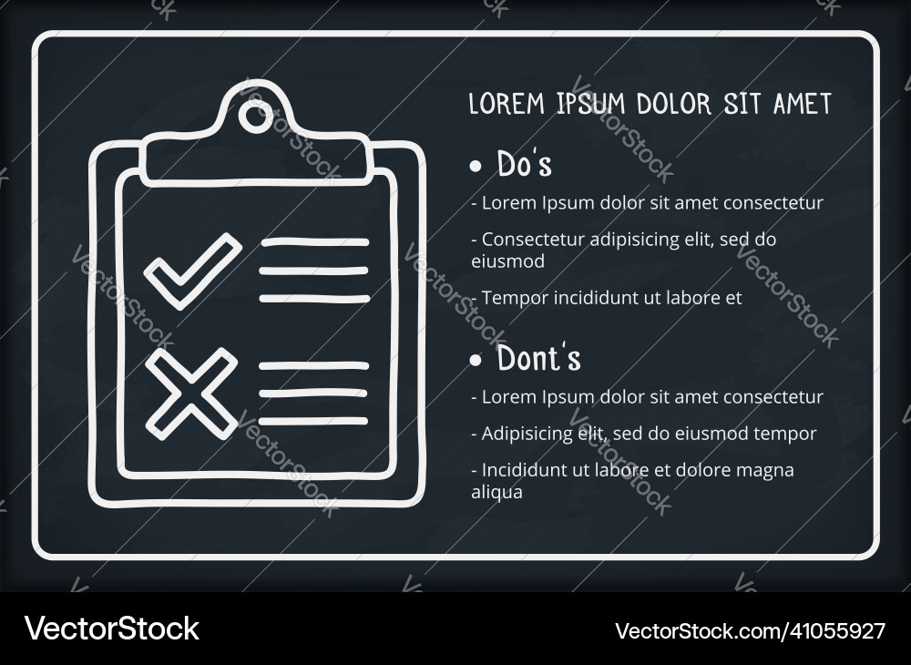 Check list Royalty Free Vector Image - VectorStock